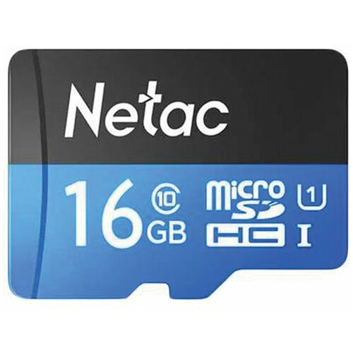 Карта памяти Netac MicroSD card P500 Standard 16GB NT02P500STN-016G-R