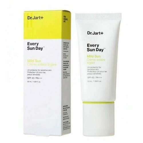 Мягкий солнцезащитный крем для чувствительной кожи EVERY SUN DAY MILD SUN SPF43+/PA+++ 30мл