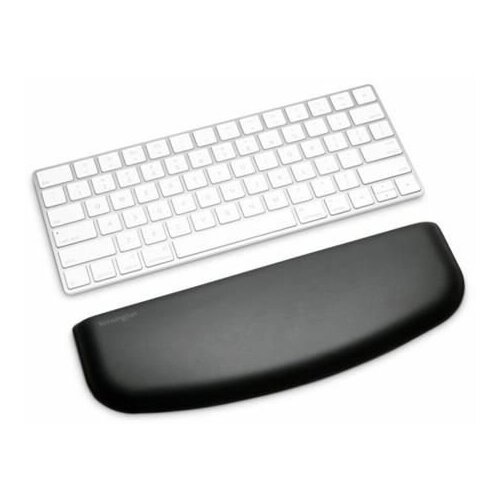 Подставка для запястья Kensington ErgoSoft для плоских компактных клавиатур, идеально подходит для MacBook, iMac, Surface, черный, (K52801)