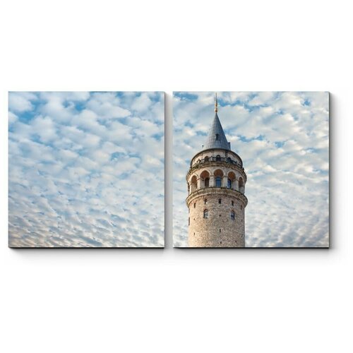 Модульная картина Непреступный Стамбул 80x40