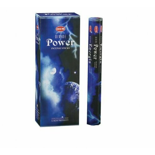 Hem Incense Sticks DIVINE POWER (Благовония, божественная сила, Хем), уп. 20 палочек.