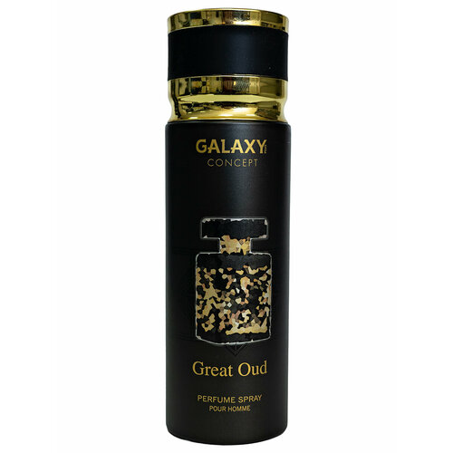 Дезодорант Galaxy Concept Great Oud парфюмированный мужской 200мл