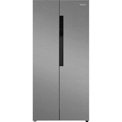 Отдельностоящий холодильник с инвертором Weissgauff WSBS 450 XNF Built-in Двухкамерный холодильник, 3 года гарантии, антибактериальный модуль, полный Full No Frost, сенсорное управление, большой объем 450 литров, суперохлаждение, суперзаморозка
