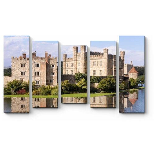 Модульная картина Лидский Замок-Крепость Англии120x72