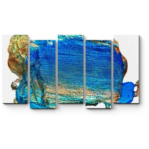 Модульная картина Блеск холодного металла100x58