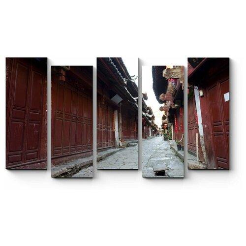 Модульная картина Неповторимый колорит Китая 90x52