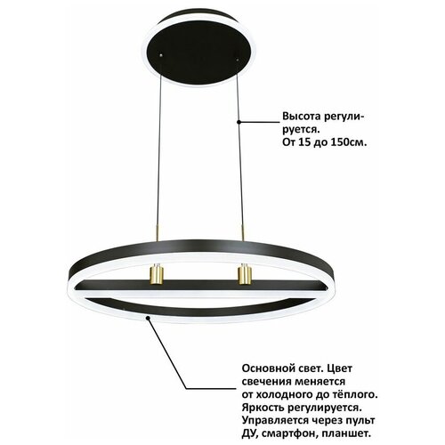 Светильник подвесной Natali Kovaltseva High-tech Led Lamps HIGH-TECH LED LAMPS 82048
