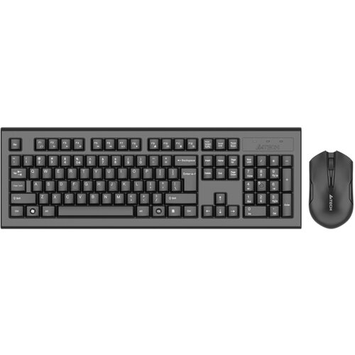 Комплект клавиатура+мышь A4Tech 3000NS черный/черный
