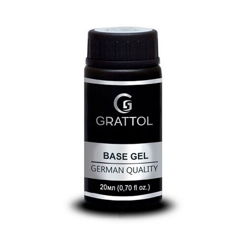 Grattol Базовое покрытие Rubber Base Gel Royal, прозрачный, 20 мл