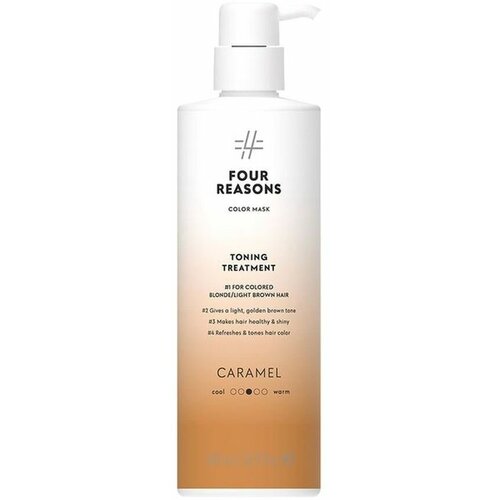 Тонирующая маска для поддержания цвета окрашенных волос Four Reasons Color Mask Toning Treatment Caramel Карамель 500 мл