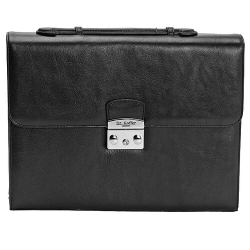 Портфель Dr.Koffer P402267-02-04, черный