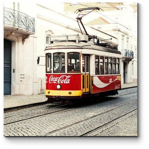 Модульная картина Трамвай Coca-Cola50x50
