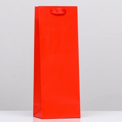 Пакет под бутылку «Красный», 13 x 36 x 10 см