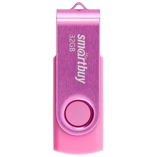 Флэш-накопитель USB SMARTBUY UFD 2.0, 32GB, Twist Pink розовый (SB032GB2TWP)