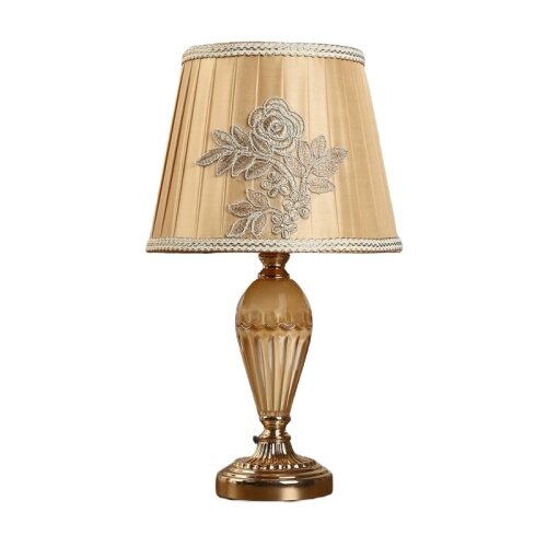 Лампа декоративная RISALUX Эмилия 4293782, E27, 40 Вт, бежевый