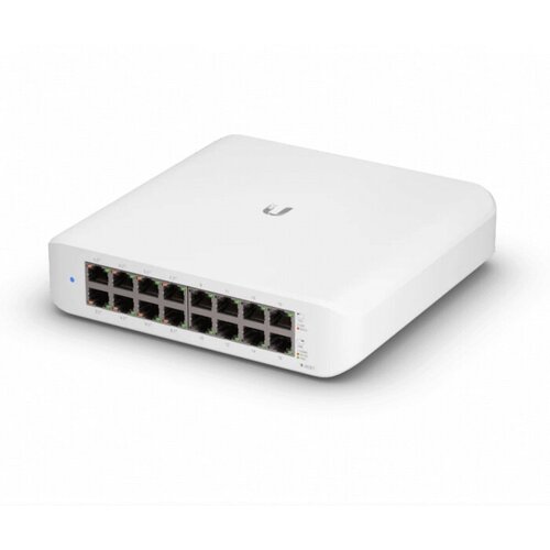 Ubiquiti UniFi Switch Lite 16 PoE (USW-Lite-16-POE) Ubiquiti PoE-коммутатор, 16х 1G RJ45, раздача 45 Вт (071163) USW-Lite-16-POE