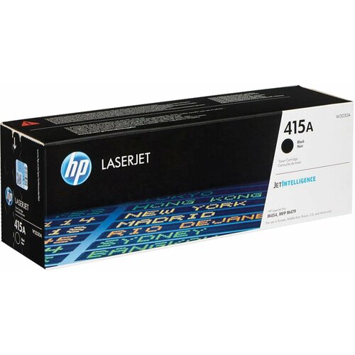 Картридж лазерный HP (W2030A) Color LaserJet M454dn/M479dw и др, №415A, черный, оригинальный, ресурс 2400 страниц