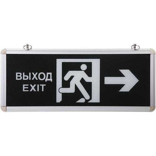 Аварийный светильник REXANT 74-0020 "Выход EXIT в дверь вправо"