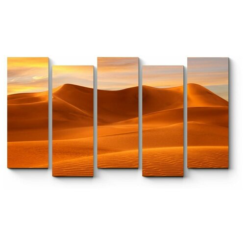Модульная картина Золотая пустыня 140x81
