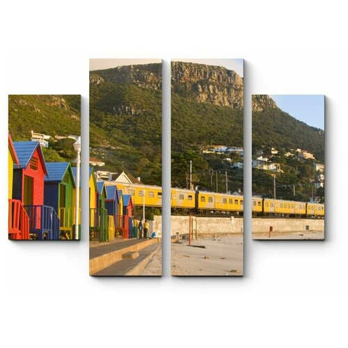 Модульная картина Яркие краски Кейптауна120x90