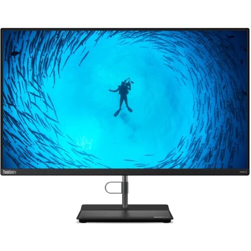 Моноблок Lenovo ThinkCentre Neo 30a 27" FHD /Core i5-1240P/8GB/512GB SSD/Iris Xe Graphics/NoOS//черный (12CB001NRU)