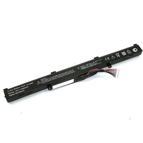 Аккумулятор OEM (совместимый с A41-X550E) для ноутбука Asus X450J 14.4V 37Wh (2600mAh) черный