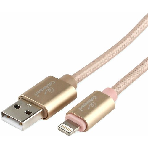Кабель Cablexpert USB - Lightning (CC-U-APUSB02), 1.8 м, золотой