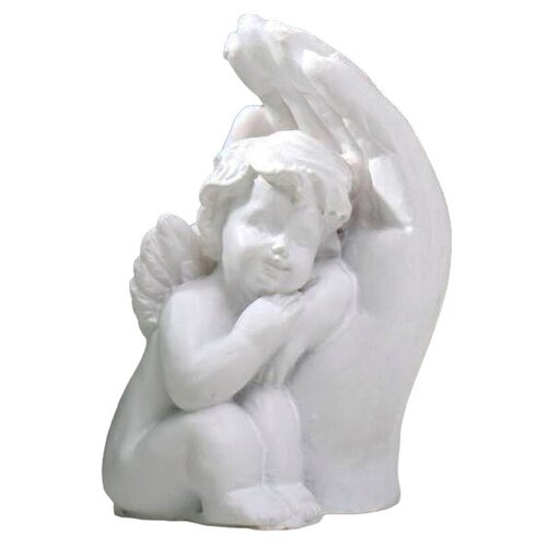 Сувенир полистоун "Белоснежный ангел в ладошке" микс 5,2х3х3 см 5431780