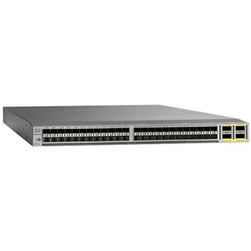 Cisco Коммутатор Cisco Nexus N6K-C6001-64P Managed, Layer 3, 48x 1/10 GbE/FCoE (SFP+), 4x 40 GbE/FCoE (QSFP)