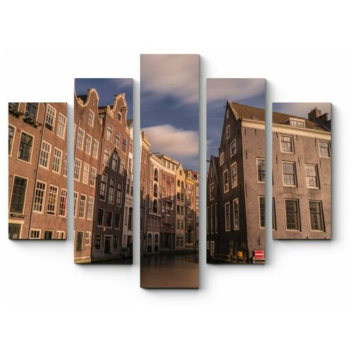 Модульная картина Прекрасный Амстердам 125x100