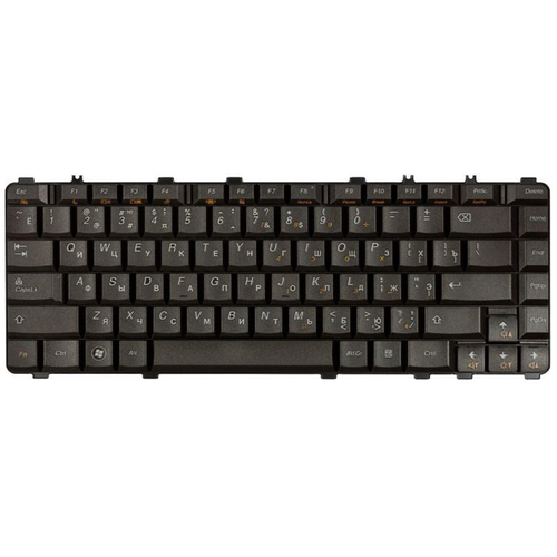 Клавиатура для ноутбука Lenovo IdeaPad Y550-4Wi черная
