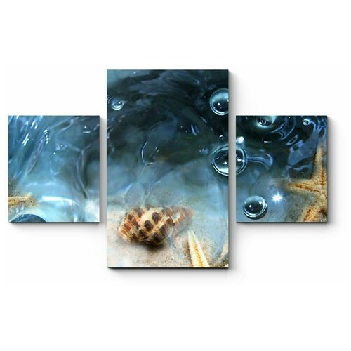 Модульная картина Морские обитатели90x59