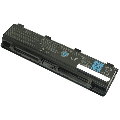 Аккумуляторная батарея для ноутбука Toshiba Satellite C800 (PA5024U-1BRS) 4200mAh черная