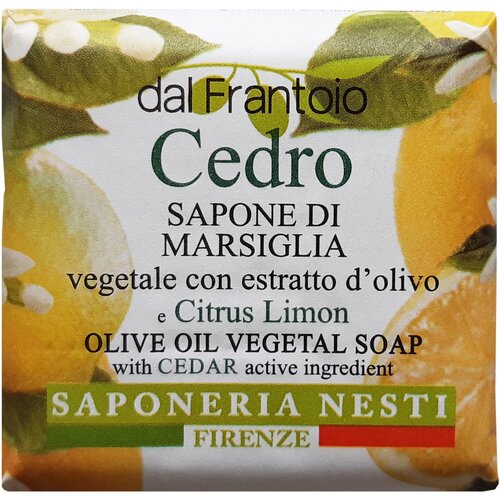 Мыло Nesti Dante Dal Frantoio Cedro Olive Oil Vegetal Soap /100 мл/гр.