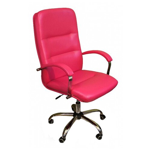 Компьютерное кресло Креслов Пилот КВ-09-130112 офисное, обивка: искусственная кожа, цвет: фуксия
