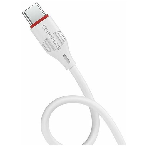 Дата-кабель Borofone BX17 USB-MicroUSB, 1 м, белый