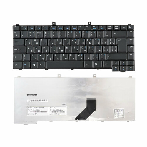 Клавиатура для ноутбука Acer Aspire 3100, 3102, 3650, 3690, 5100 черная