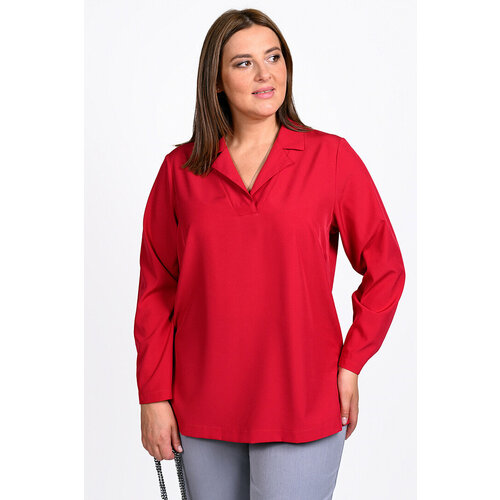 Блуза  SVESTA, размер 58, красный