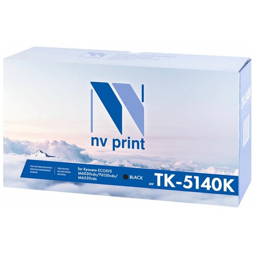 Картридж NV Print TK-5140 Black для Kyocera, 7000 стр, черный
