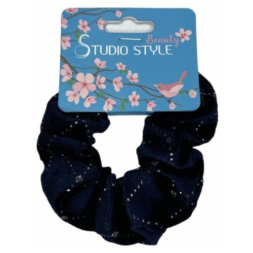 Резинка для волос синяя StudioStyle