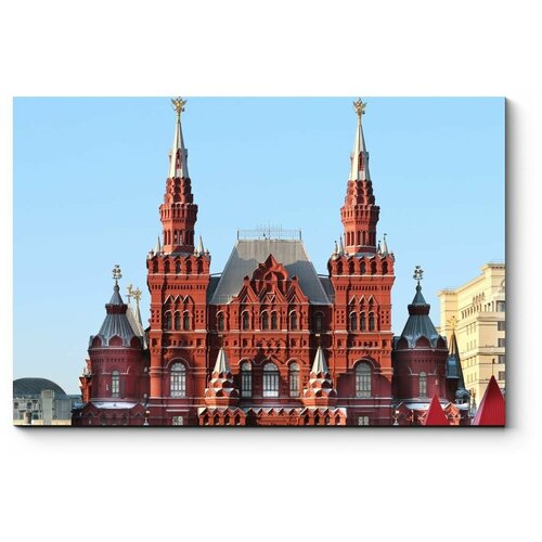 Модульная картина Великолепная архитектура Москвы140x93