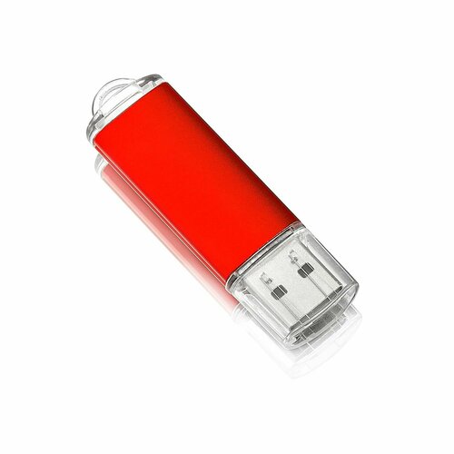 Флешка Simple, 128 МB, красная, USB 2.0, арт. F23 10шт