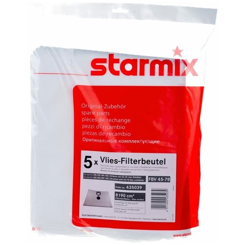 435039 Фильтр флисовый FBV 45/55 (5шт.)Starmix