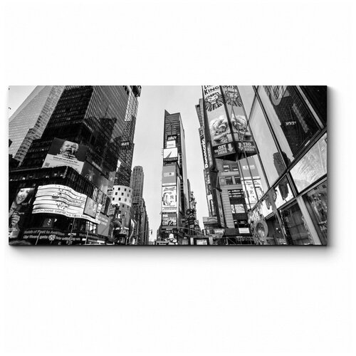 Модульная картина На Таймс-Сквер, Нью-Йорк 150x75