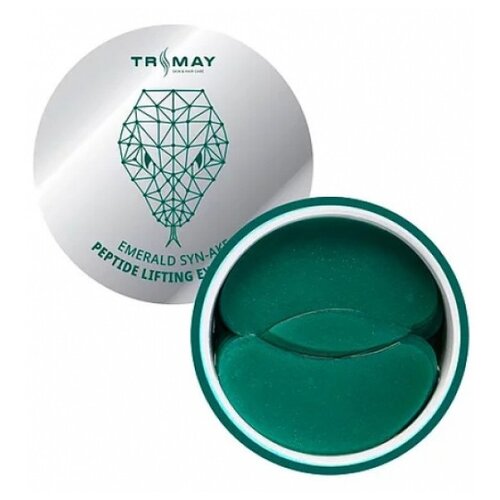 Trimay Гидрогелевые патчи для глаз Emerald Syn-Ake Peptide Lifting Eye Patch, 90 шт.