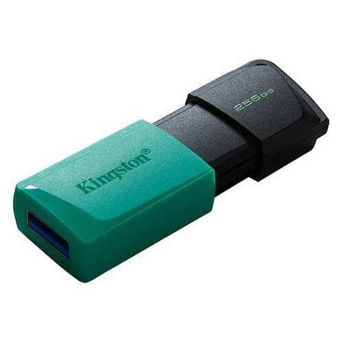 Kingston Носитель информации USB Drive 256Gb DataTraveler Exodia M , USB 3.2" черный зеленый