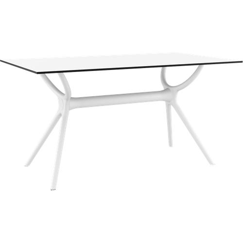 Стол прямоугольный "AIR TABLE 140", 140*77 см, цвет тауп, Siesta, арт. 705-1
