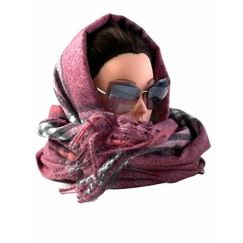 Шарф Florento,180х70 см, one size, розовый