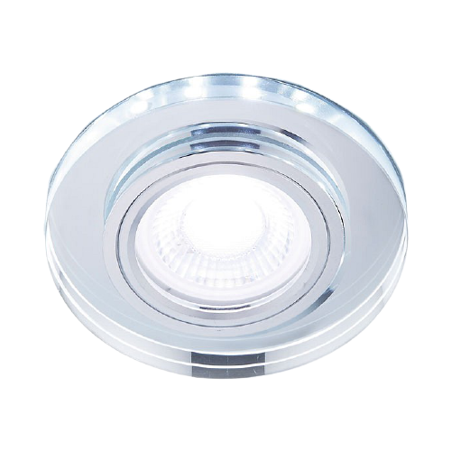 Светильник Ambrella light Compo Spot S214 CL, GU5.3, 50 Вт, 4200, цвет арматуры: хром, цвет плафона: бесцветный