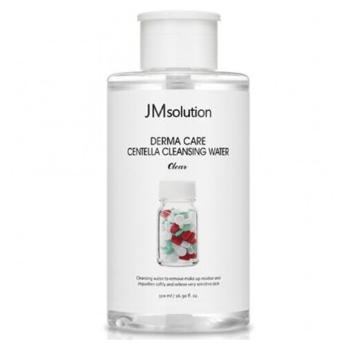 JM Solution очищающая вода с центеллой Derma Care Centella Cleansing Water, 500 мл